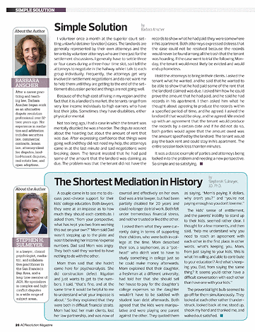 ACResolution Magazine - Fall 2014