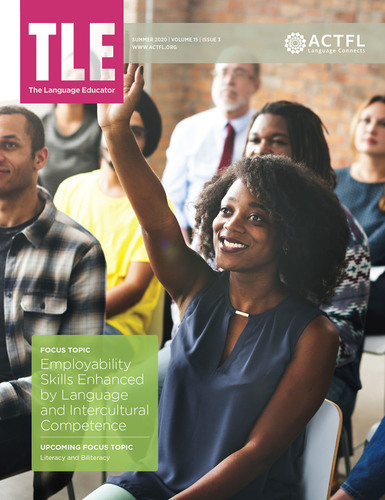 ACTFL - Summer 2020 Cover