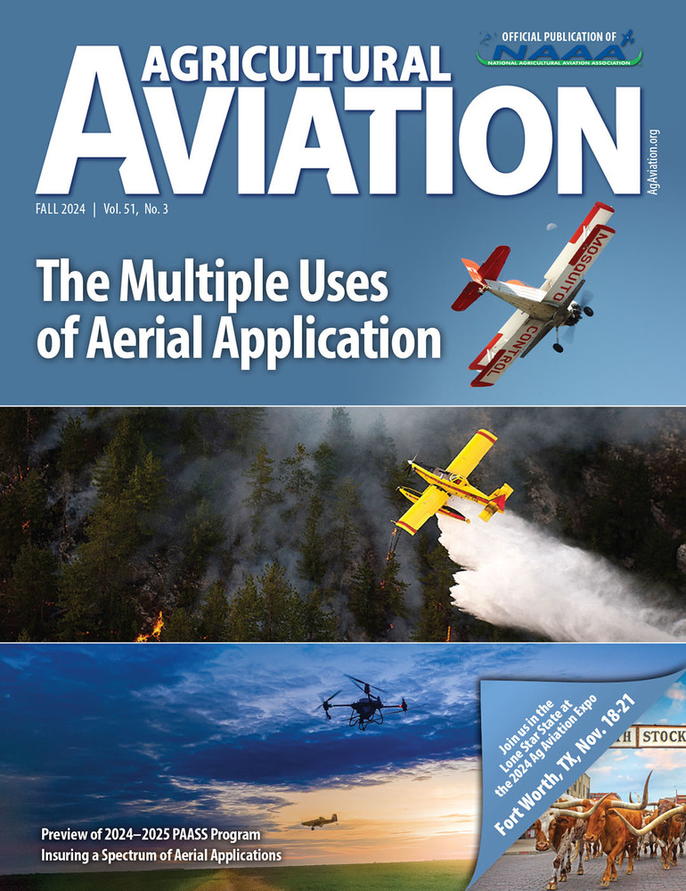 Agricultural Aviation - Fall 2024 Cover