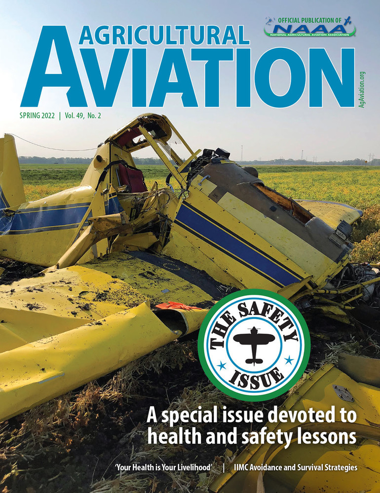 Agricultural Aviation - Spring 2022 Cover