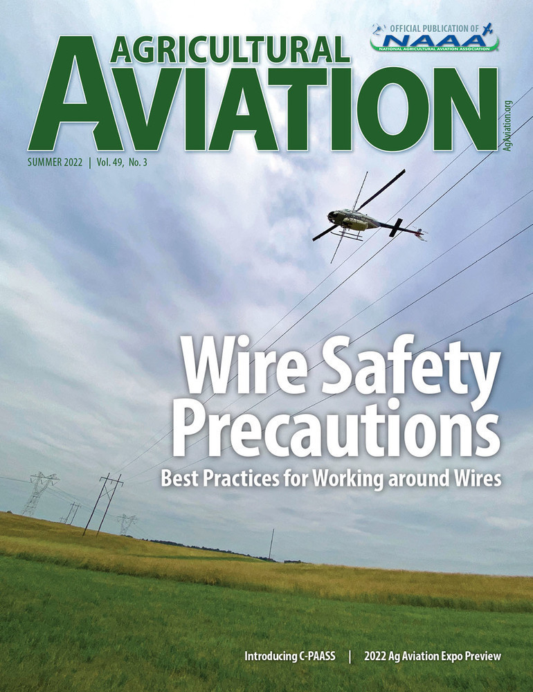 Agricultural Aviation - Summer 2022 Cover