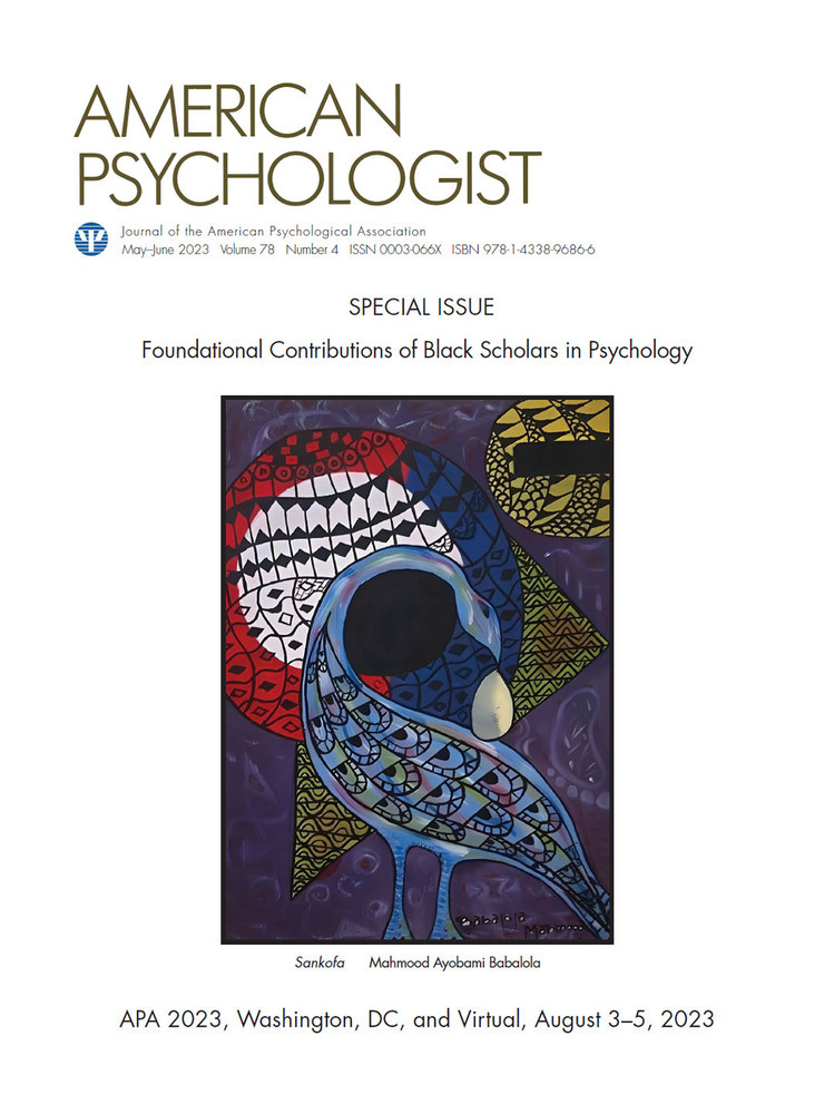 American Psychologist - Cover