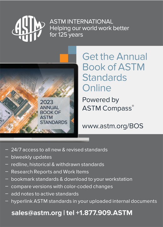 ASTM Catalogs - 2023 Products Catalog 2023 Annual Book of ASTM Standards