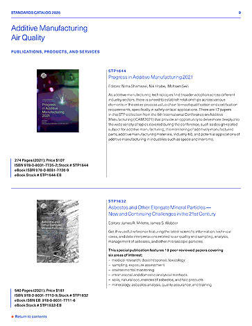 ASTM Catalogs - 2025 BOS Catalog