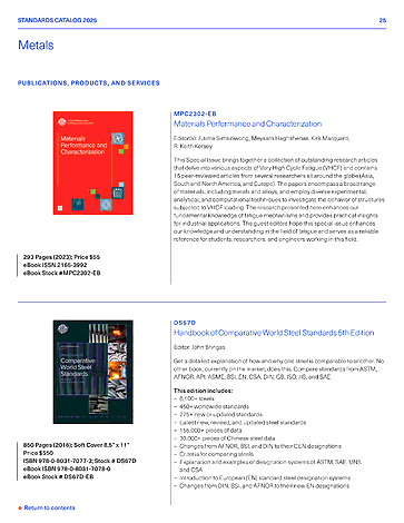 ASTM Catalogs - 2025 BOS Catalog