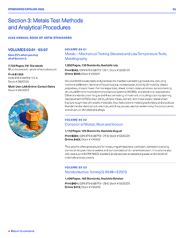 ASTM Catalogs - 2025 BOS Catalog