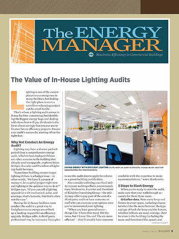 Buildings Magazine - October 2015