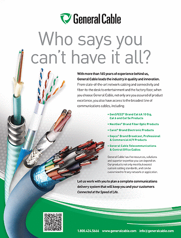 Cabling Installation & Maintenance - April 2014