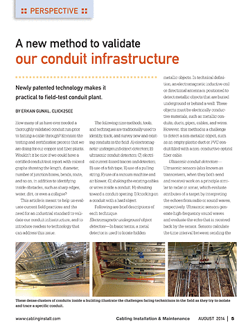 Cabling Installation & Maintenance - August 2014