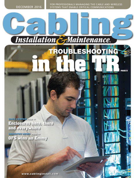 Cabling Installation & Maintenance - Issue Library