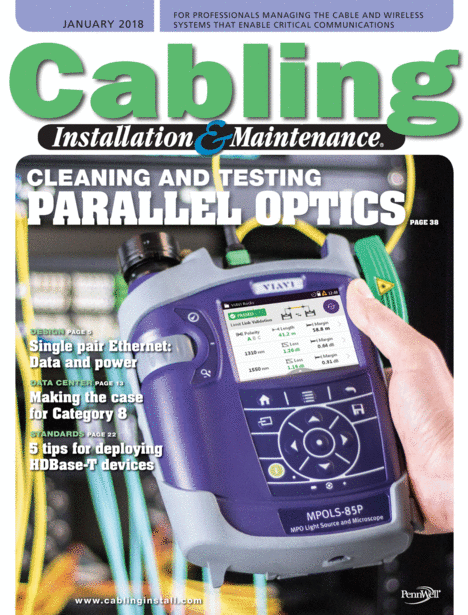 Cabling Installation & Maintenance - Issue Library Cabling Installation & Maintenance - Issue Library