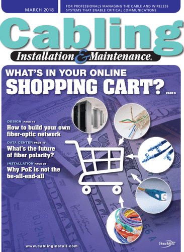 Cabling Installation & Maintenance - March 2018 Cover
