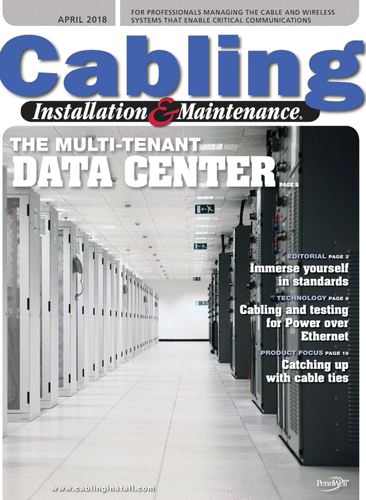 Cabling Installation & Maintenance - April 2018 Cover