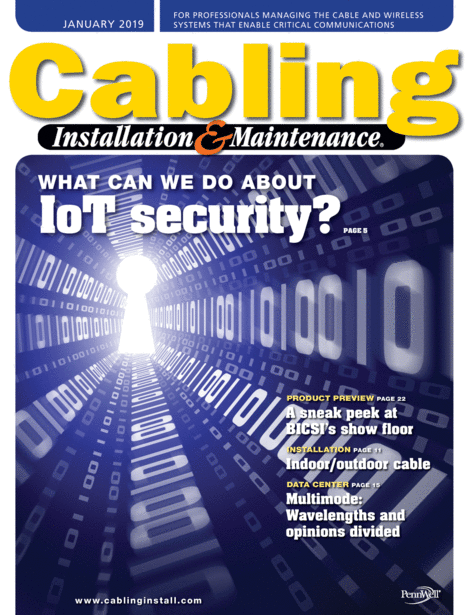 Cabling Installation & Maintenance - Issue Library