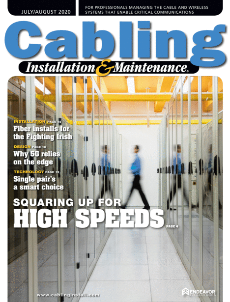 Cabling Installation & Maintenance - Issue Library Cabling Installation & Maintenance - Issue Library