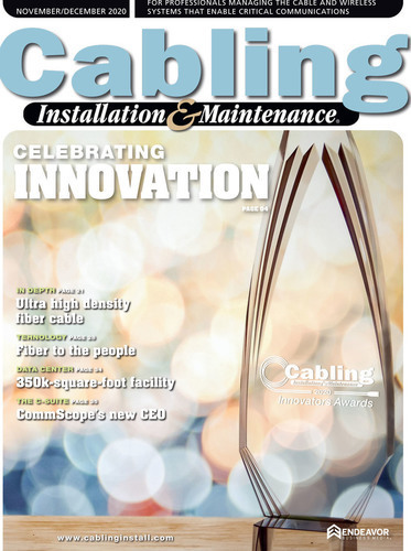 Cabling Installation & Maintenance - November/December Cover