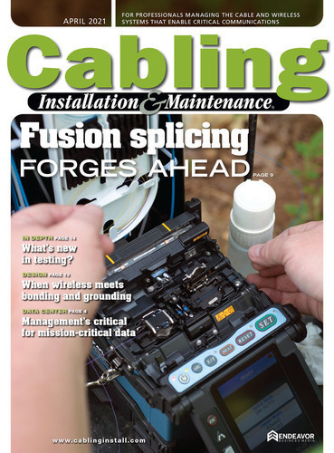 Cabling Installation & Maintenance - April 2021 Cover
