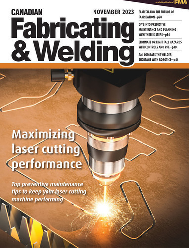 Canadian Metalworking - November 2023 Cover