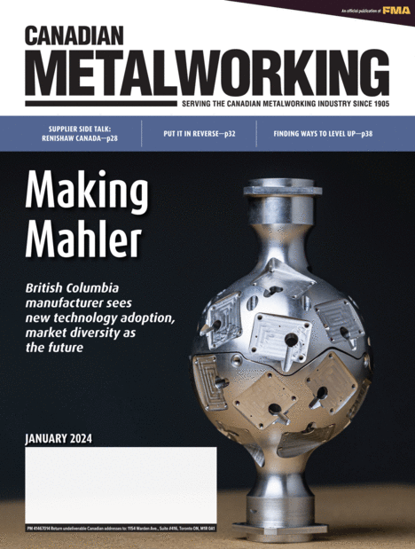 Canadian Metalworking - Cover