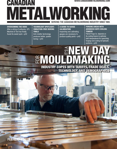 Canadian Metalworking - February 2019 Cover