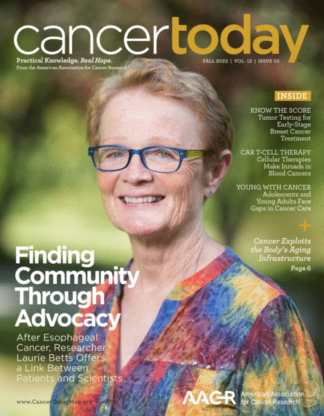 Cancer Today - Fall 2023 : Page Cover