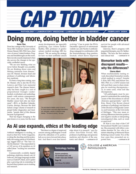 CAP TODAY - Issue Library