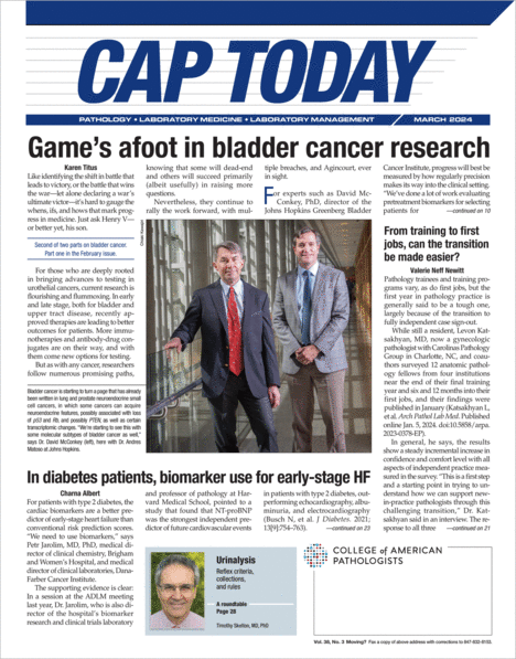 CAP TODAY - Issue Library