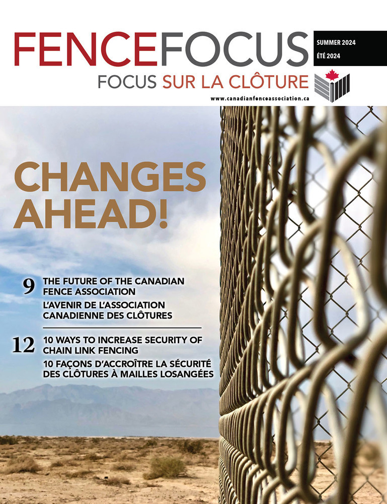Fence Focus Magazine (CFIAQ) - Summer 2024 2073962_OmegaIIFenceSystems_IFC