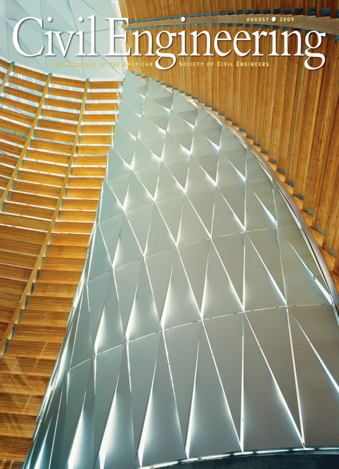 Civil Engineering - August 2009 Cover