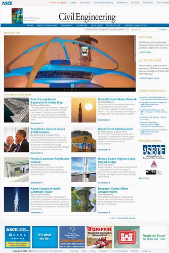 Civil Engineering - March 2012 Editor's Note