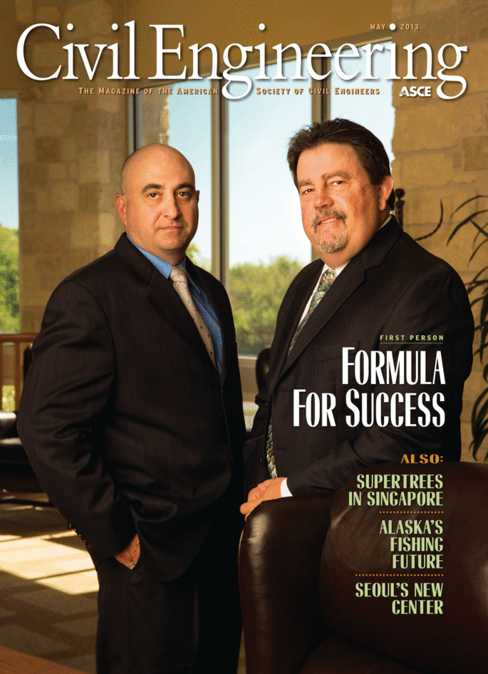 Civil Engineering - May 2013 Cover