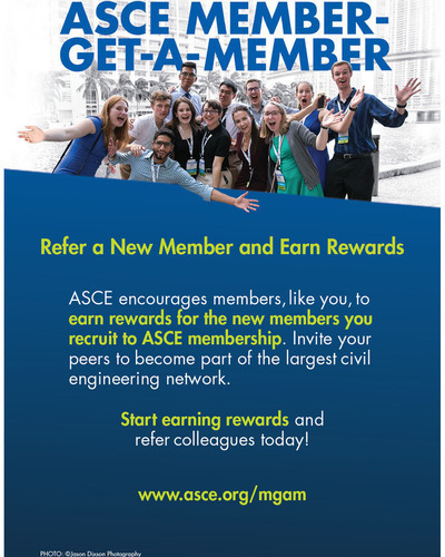 Civil Engineering - January 2020 ASCE Member-Get-A-Member