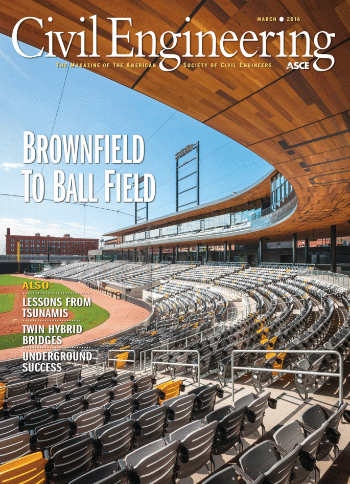 Civil Engineering - March 2016 Cover