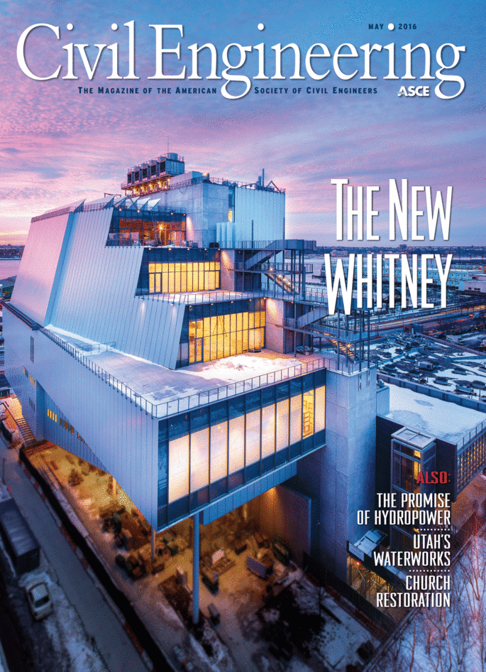 Civil Engineering - May 2016 Cover