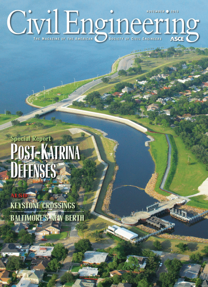 Civil Engineering - November 2013 Cover
