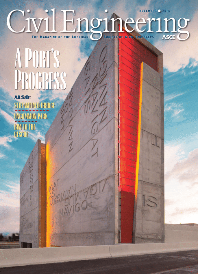 Civil Engineering - November 2014 Cover