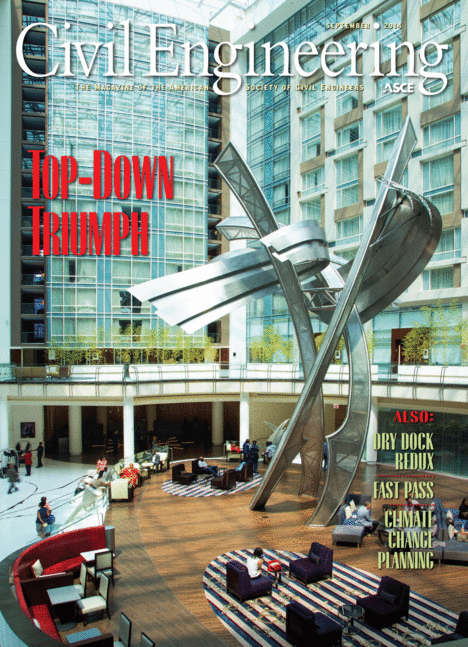 Civil Engineering - September 2014 Cover
