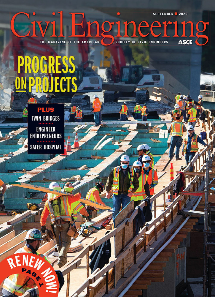 Civil Engineering - September 2020 Cover
