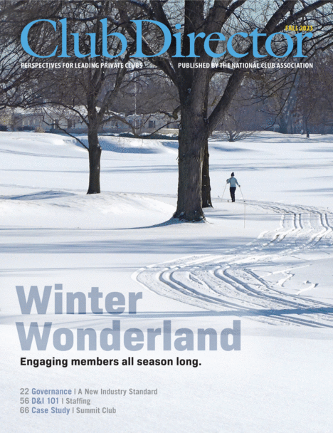 Club Director - Open Issue - Cover