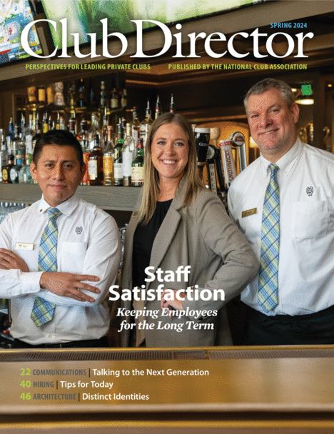 Club Director - Open Issue - Staff Longevity