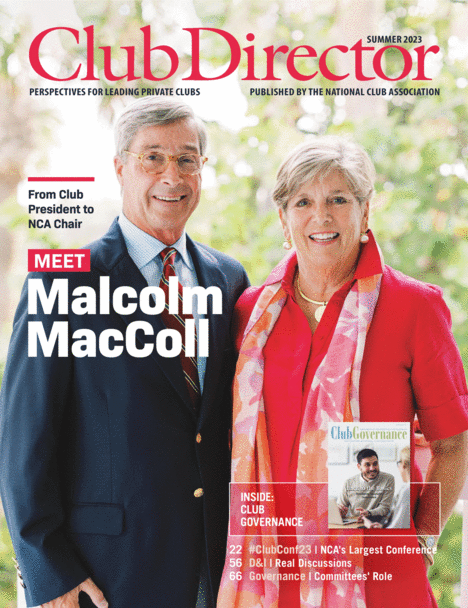 Club Director - Open Issue - Cover