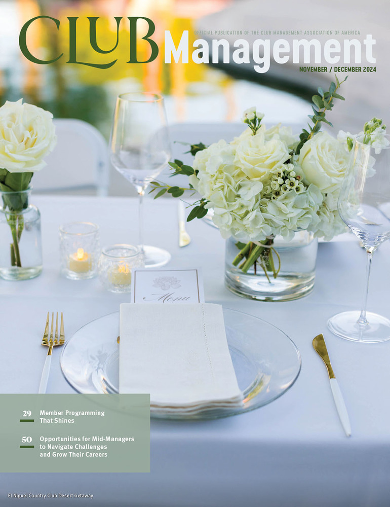 Club Management - Cover