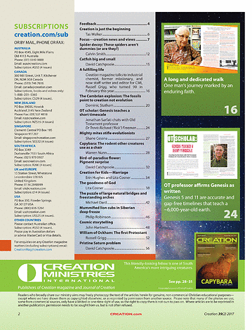 Creation - 2017 Volume 39, Issue 2