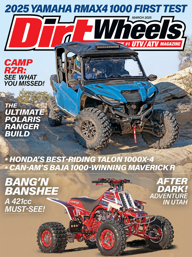 Dirt Wheels - March 2025 Cover