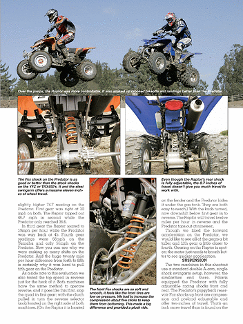 Dirt Wheels - Yamaha Raptor Special