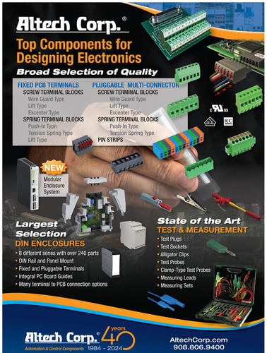 Electronic Design - September/October 2024 Altech Corp.®