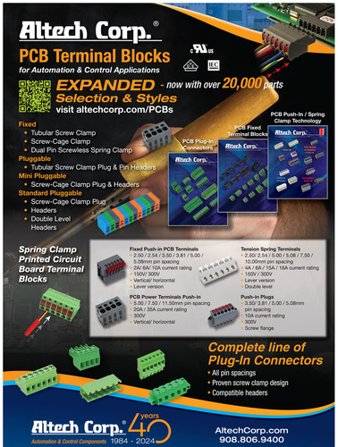 Electronic Design - November/December 2024 Altech Corp®
