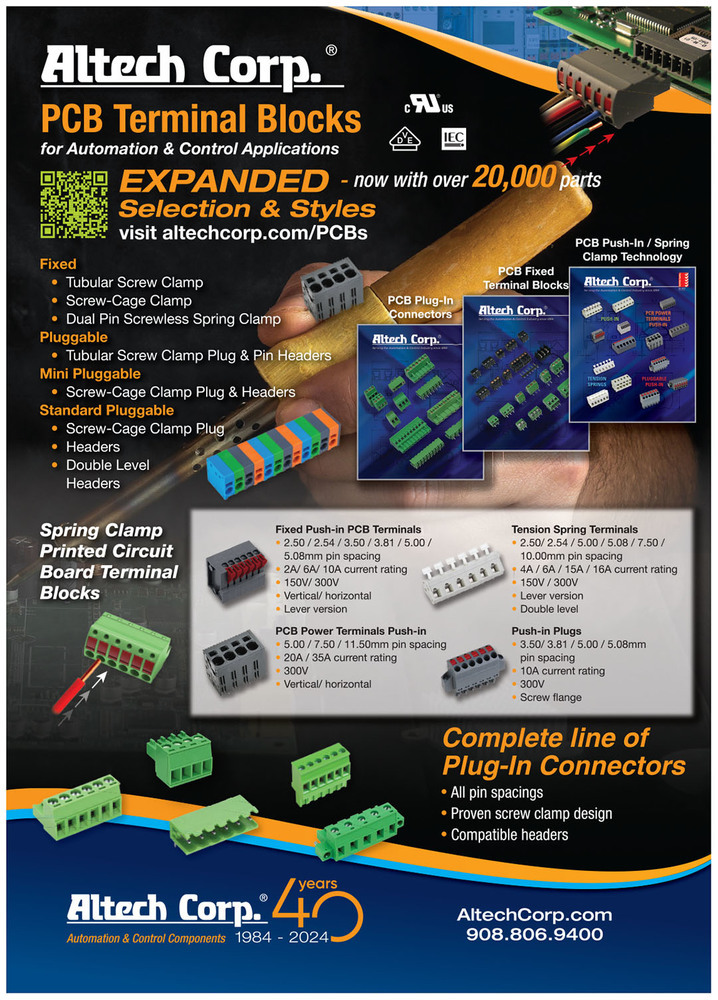 Electronic Design - November/December 2024 Altech Corp®