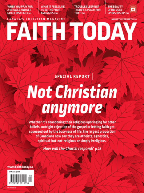 Faith Today - Cover January / February 2024
