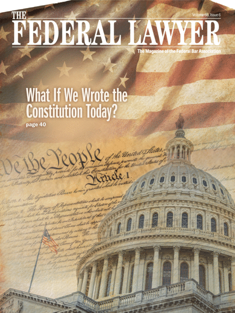 The Federal Lawyer - Cover